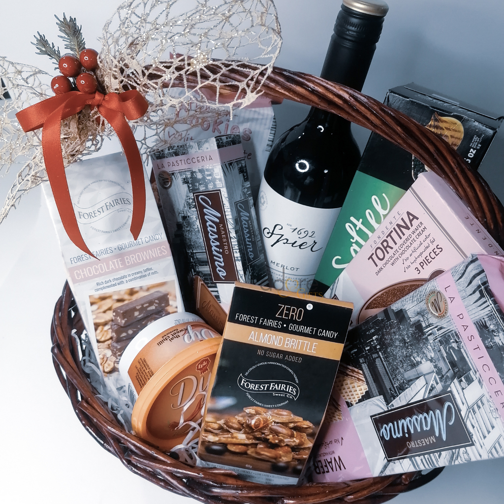 Chocolate and Cookie Basket – Adore Gifts