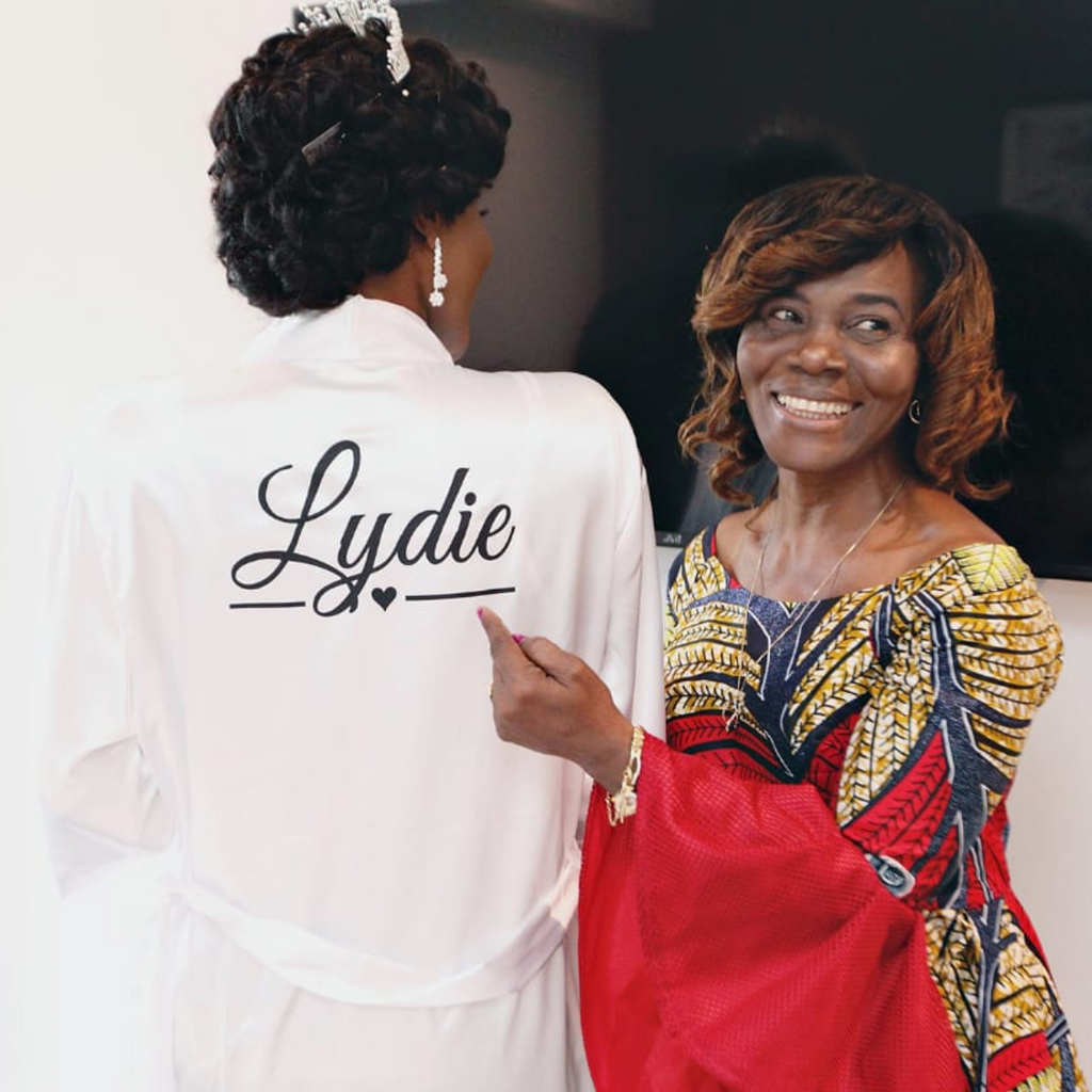 Personalised Silk Robe – Adore Gifts